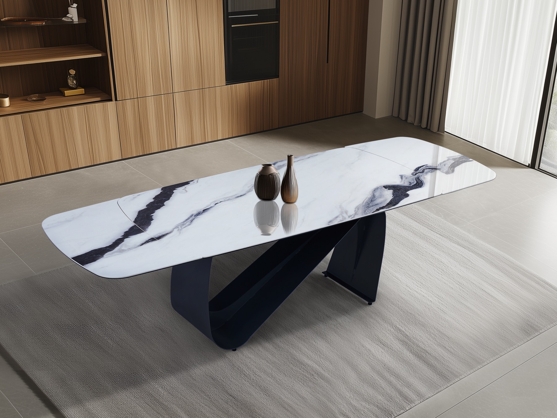 Venice Dining Table Venice Taupe Dining Chair Natural Oak Leg