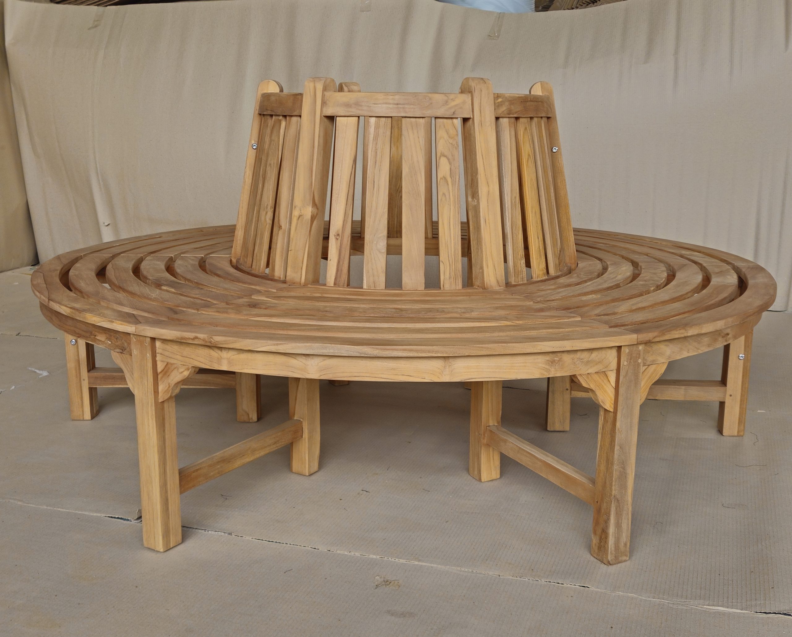 Teak round tree seat 1.8m | Chelsea Home and Leisure Ltd