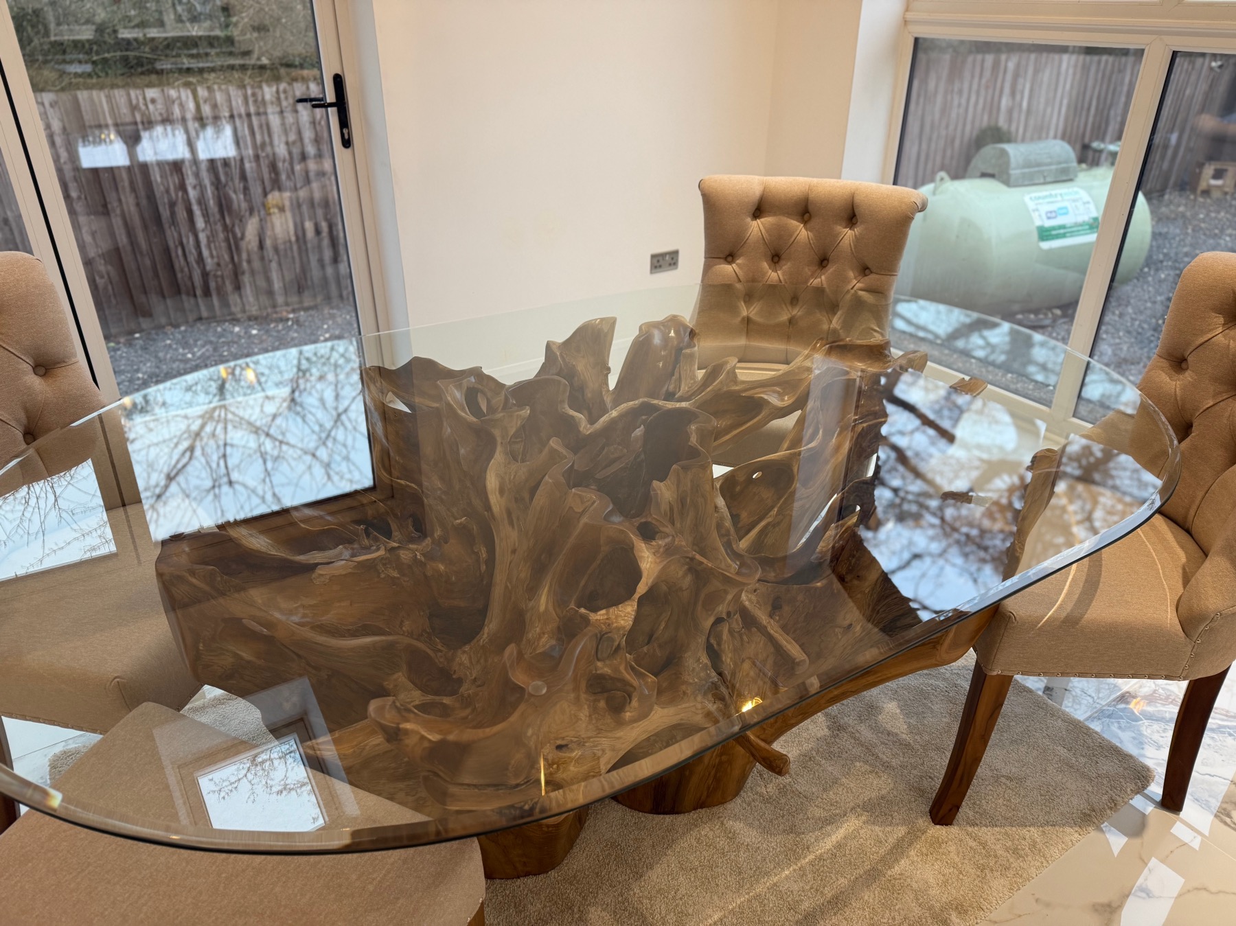 Teak Root Tables: Because Your Dining Room Deserves a Personality