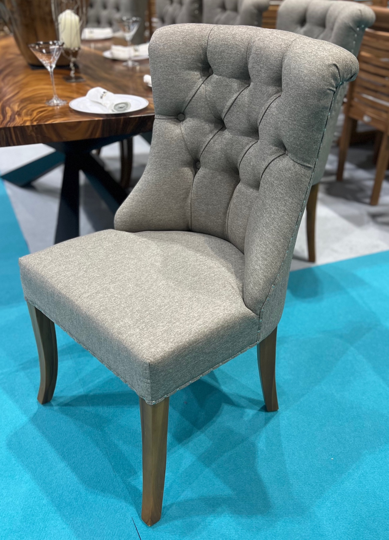 chelsea dining chair grey | Chelsea Home and Leisure Ltd
